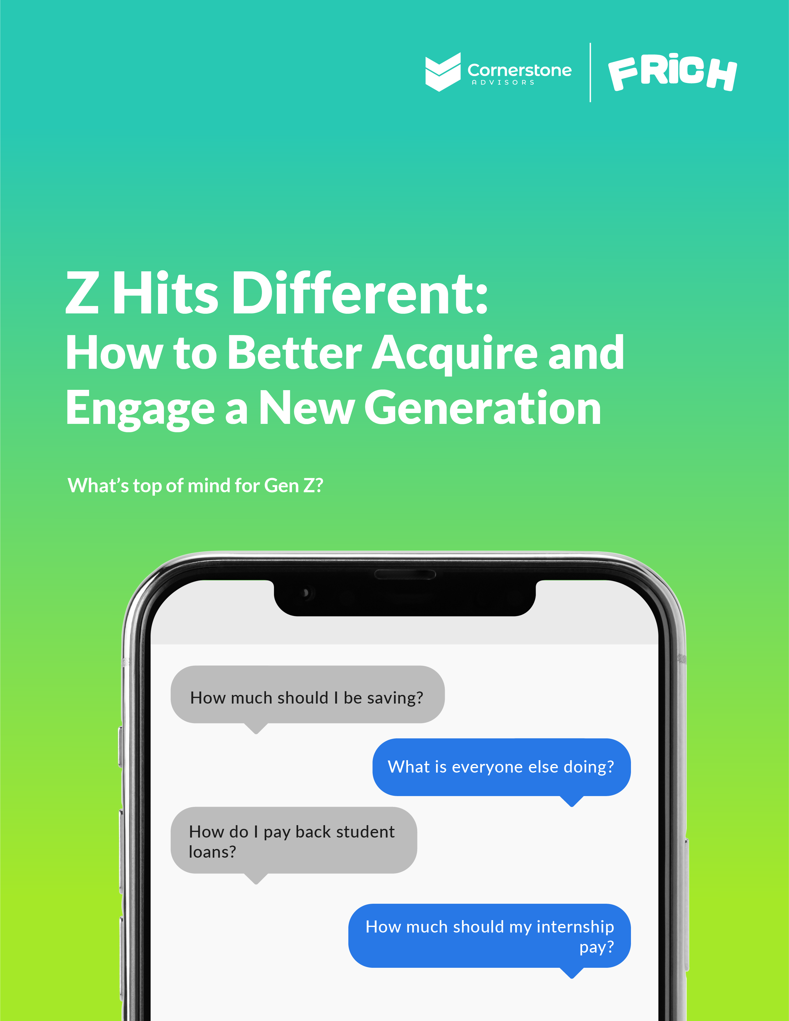 Cornerstone Advisors - Research